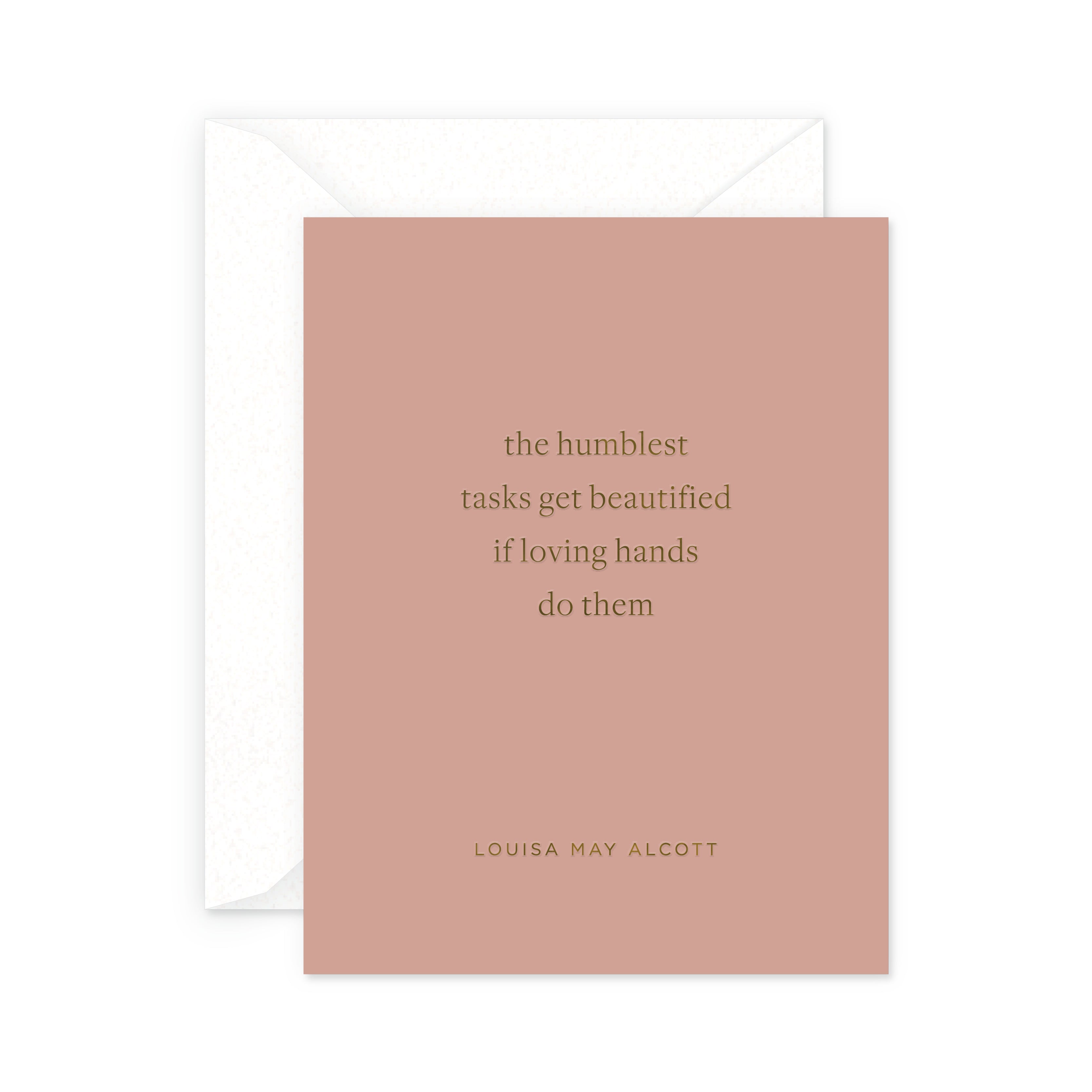Humble and Beautiful Greeting Card – Smitten on Paper