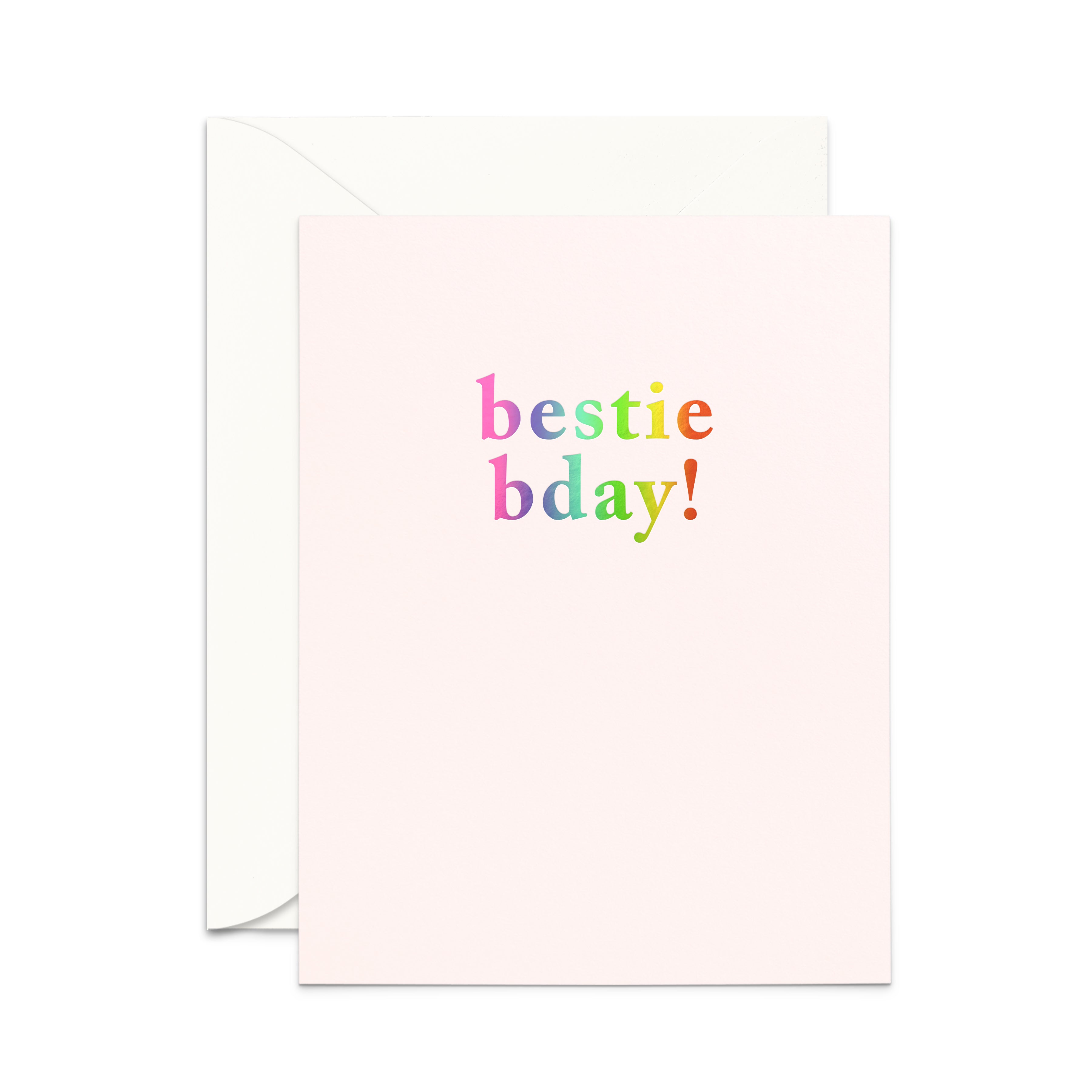 Bestie Bday Greeting Card – Smitten on Paper
