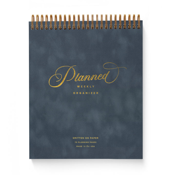 Velvet Planner Denim – Smitten on Paper