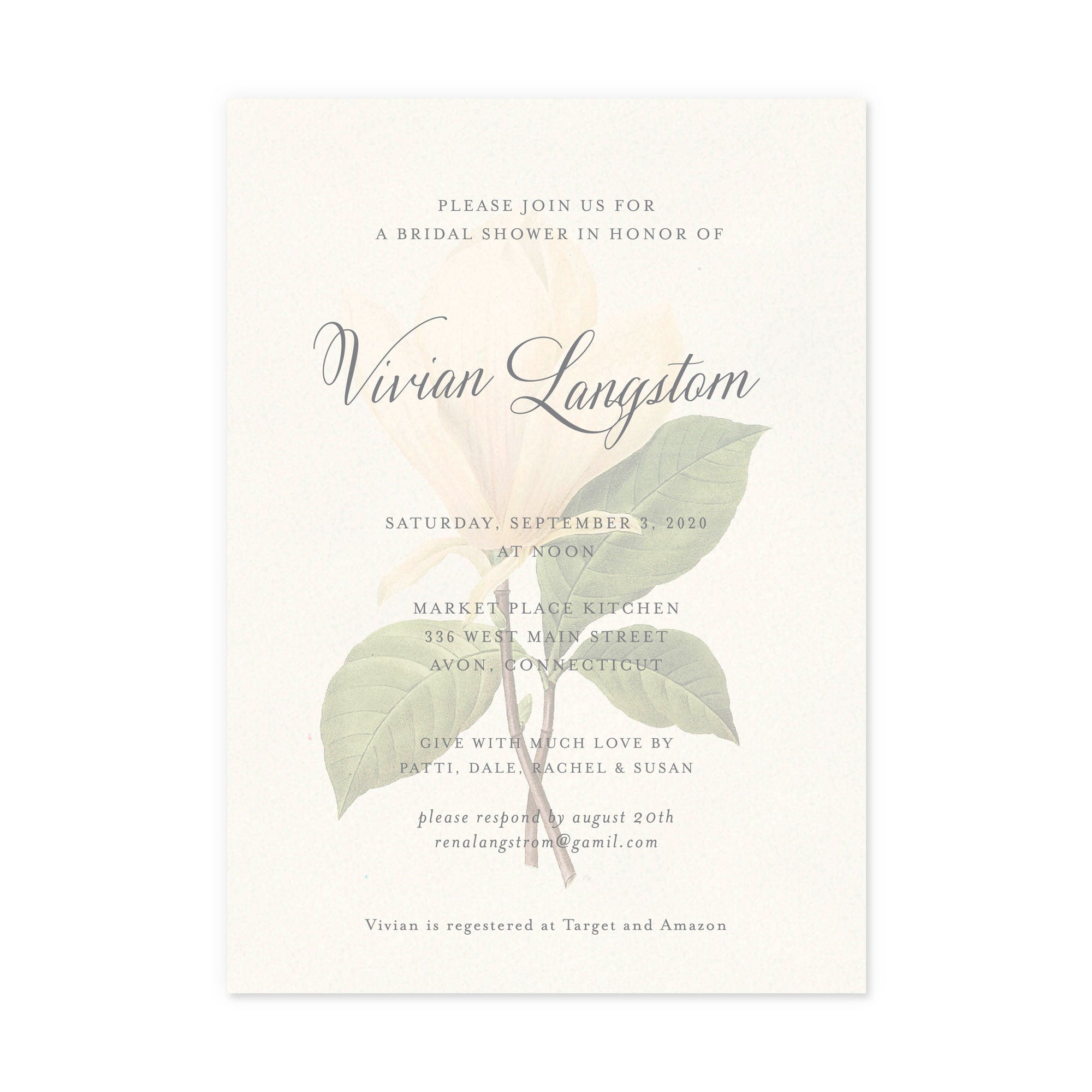 Luxe Party Invitations – Smitten on Paper